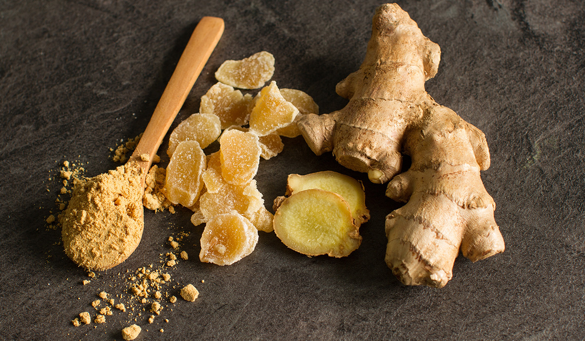 Hilft der Atmung, wirkt von innen und außen: Ingwer und Thymian